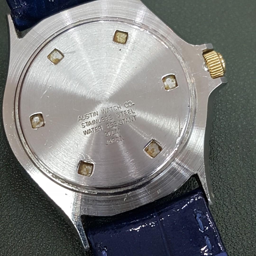 Austin Diver Blue Quartz Watch, Men's Fashion, Watches & Accessories ...