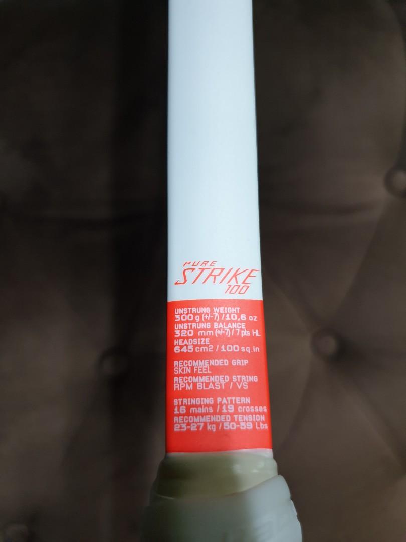 Babolat Pure Strike 2nd Gen, Sports Equipment, Sports & Games, Racket ...