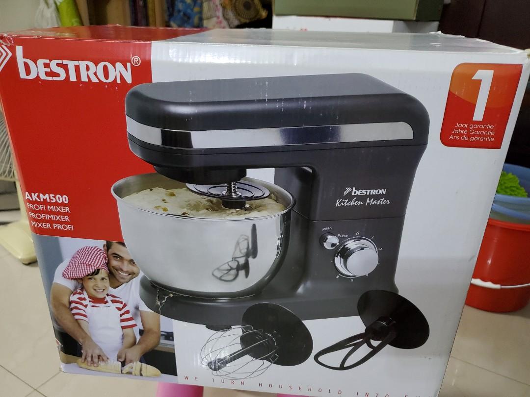 Bestron AKM500 stand mixer, 家庭電器, 廚房電器, 打蛋器及廚師機 - Carousell