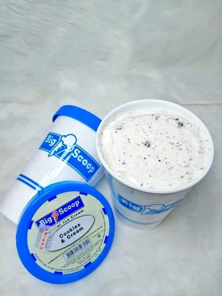 BIG SCOOP ICE CREAM, Food & Drinks, Chilled & Frozen Food on Carousell
