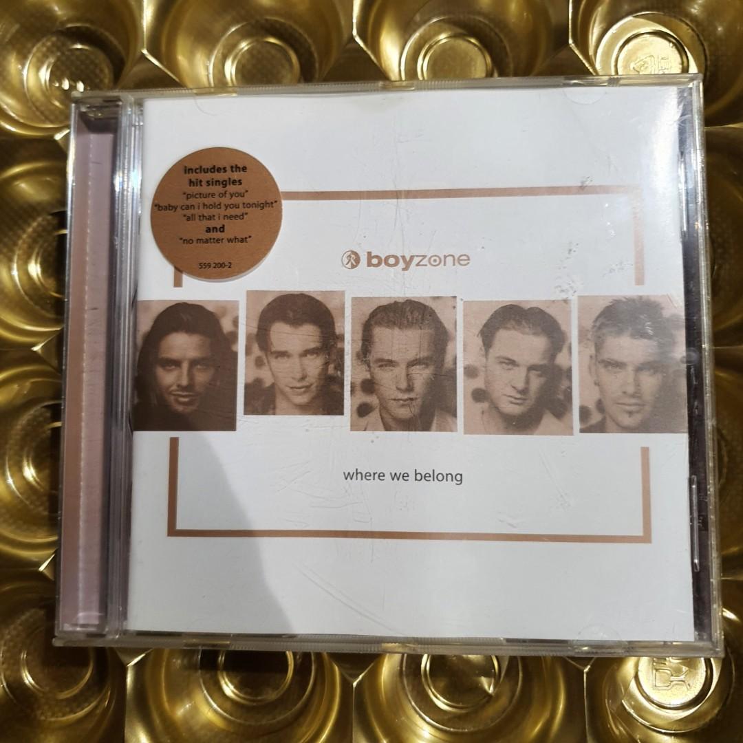 Boyzone - Where We Belong - CD Mint, Hobbies & Toys, Music & Media, CDs ...