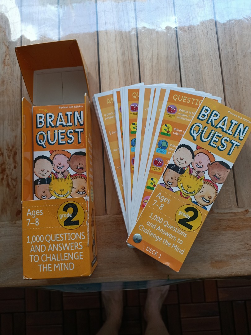 Brain Quest for grade 2, Hobbies & Toys, Books & Magazines, Children's ...