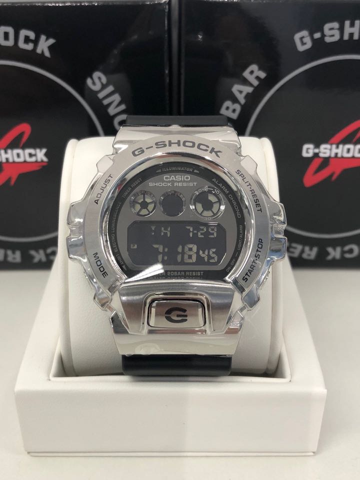 Casio G-Shock GM-6900-1 GM-6900, 名牌, 手錶 - Carousell