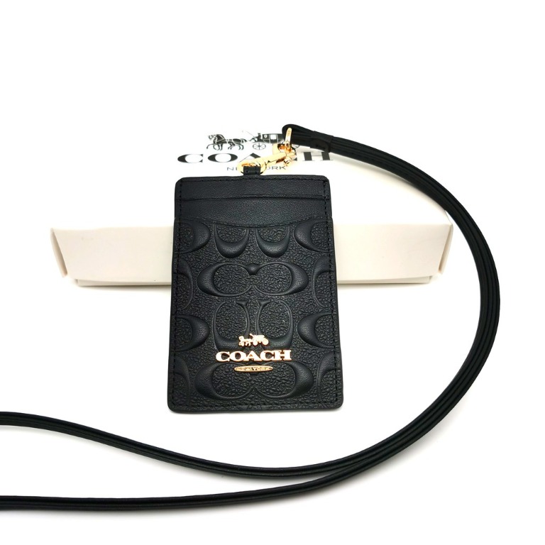 Coach ID Lanyard Complete Full Set Packaging Classic Limited Edition ...