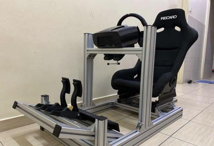 Racing simulator cockpit/ Sim Rig - Aluminium Profile (4080/40120/40160 ...