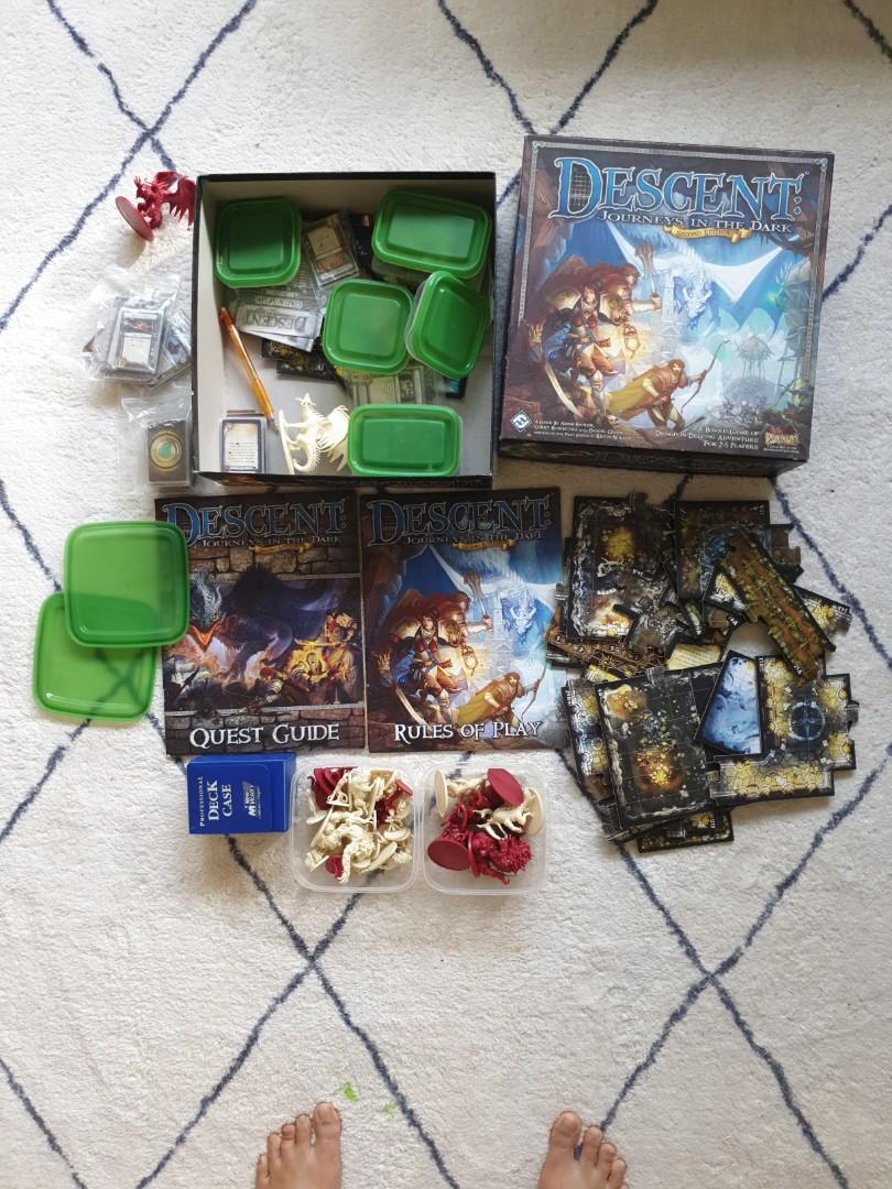 Descent 2nd edition, Hobbies & Toys, Toys & Games on Carousell