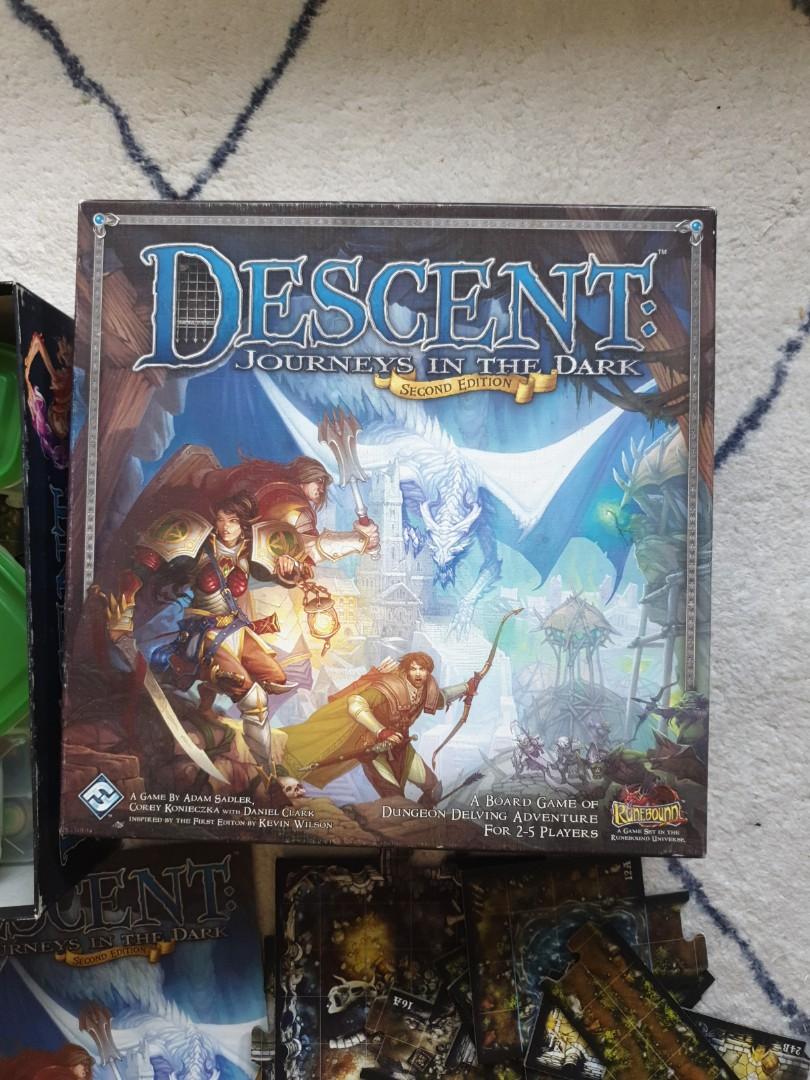 Descent 2nd edition, Hobbies & Toys, Toys & Games on Carousell