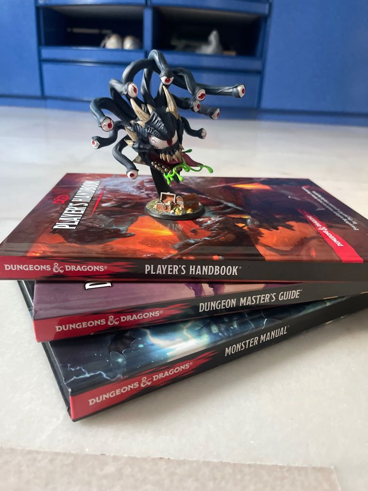 Dungeons & Dragons core books set, Hobbies & Toys, Toys & Games on ...