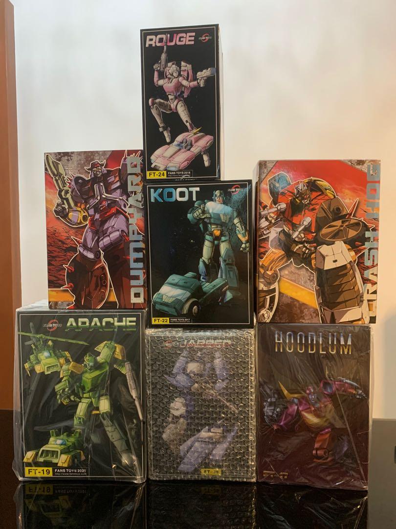 Fans Toys FT-17 Hoodlum FT-19 Apache FT-22 Koot FT-24 Rouge FT-39 ...