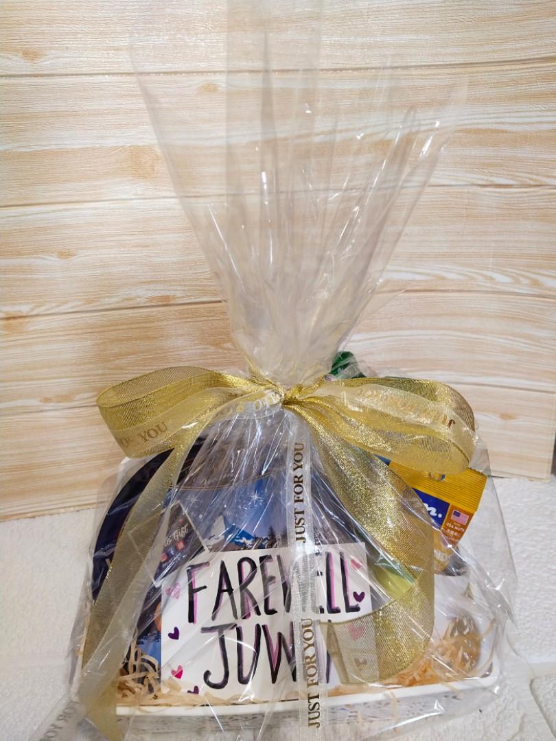 Farewell Gift Hamper, Food & Drinks, Gift Baskets & Hampers on Carousell