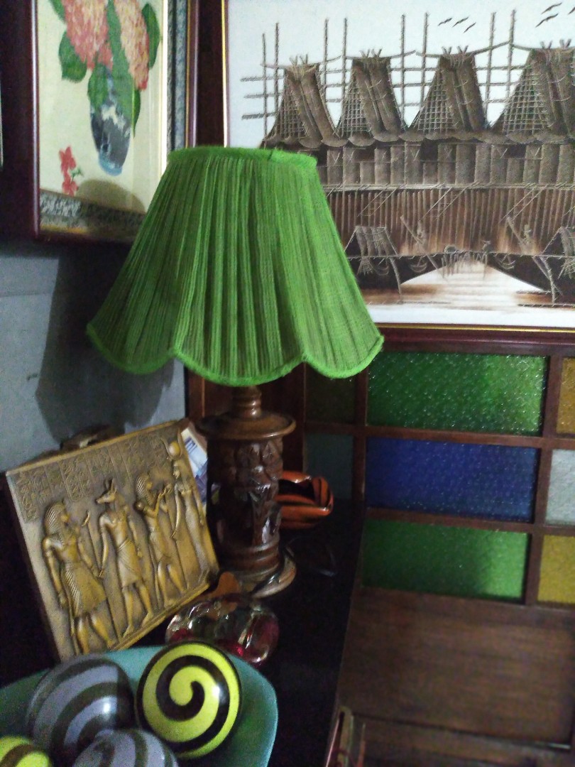FILIPINIANA DESIGN LAMPSHADE, Furniture & Home Living, Home Decor ...