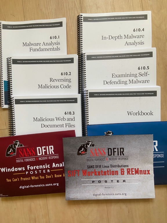 Free SANS FOR610 textbooks to give away, Hobbies & Toys, Books ...