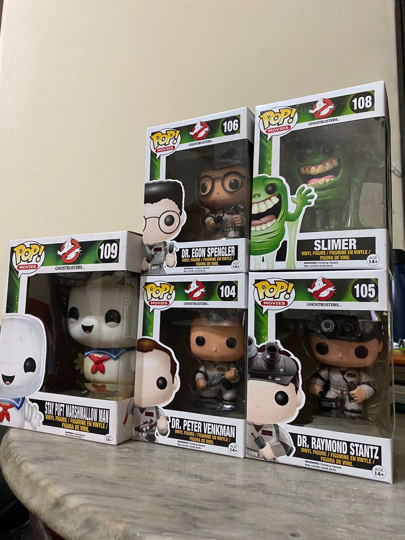 Funko Pop - Ghostbusters 30th Anniversary Set, Hobbies & Toys, Toys ...