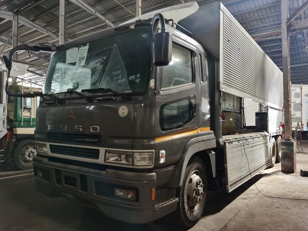 Fuso super great Wing van 6m70 10w, Special Vehicles, Heavy Vehicles on Carousell