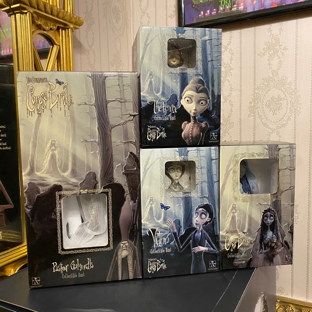 Gentle giant Tim Burton’s corpse bride collectible bust, Hobbies & Toys ...