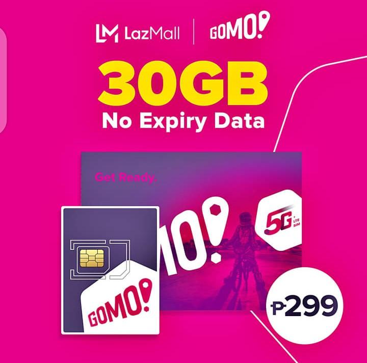 GOMO SIM 30GB NO EXPIRY, Mobile Phones & Gadgets, Other Gadgets on Carousell