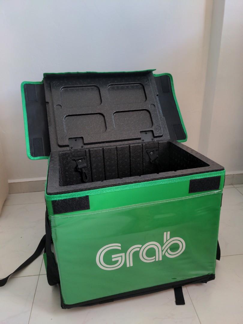 Grab Food Delivery Box, Men's Fashion, Bags, Belt bags, Clutches and ...