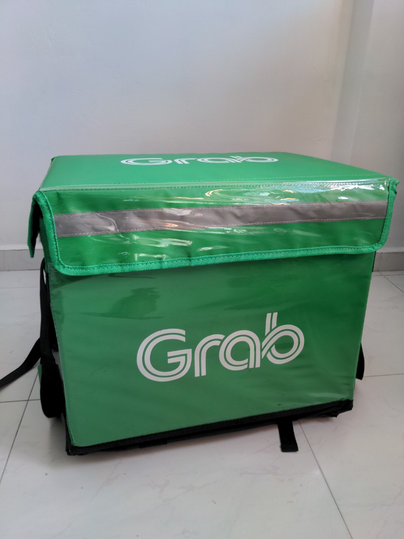 Grab Food Delivery Box, Men's Fashion, Bags, Belt bags, Clutches and ...