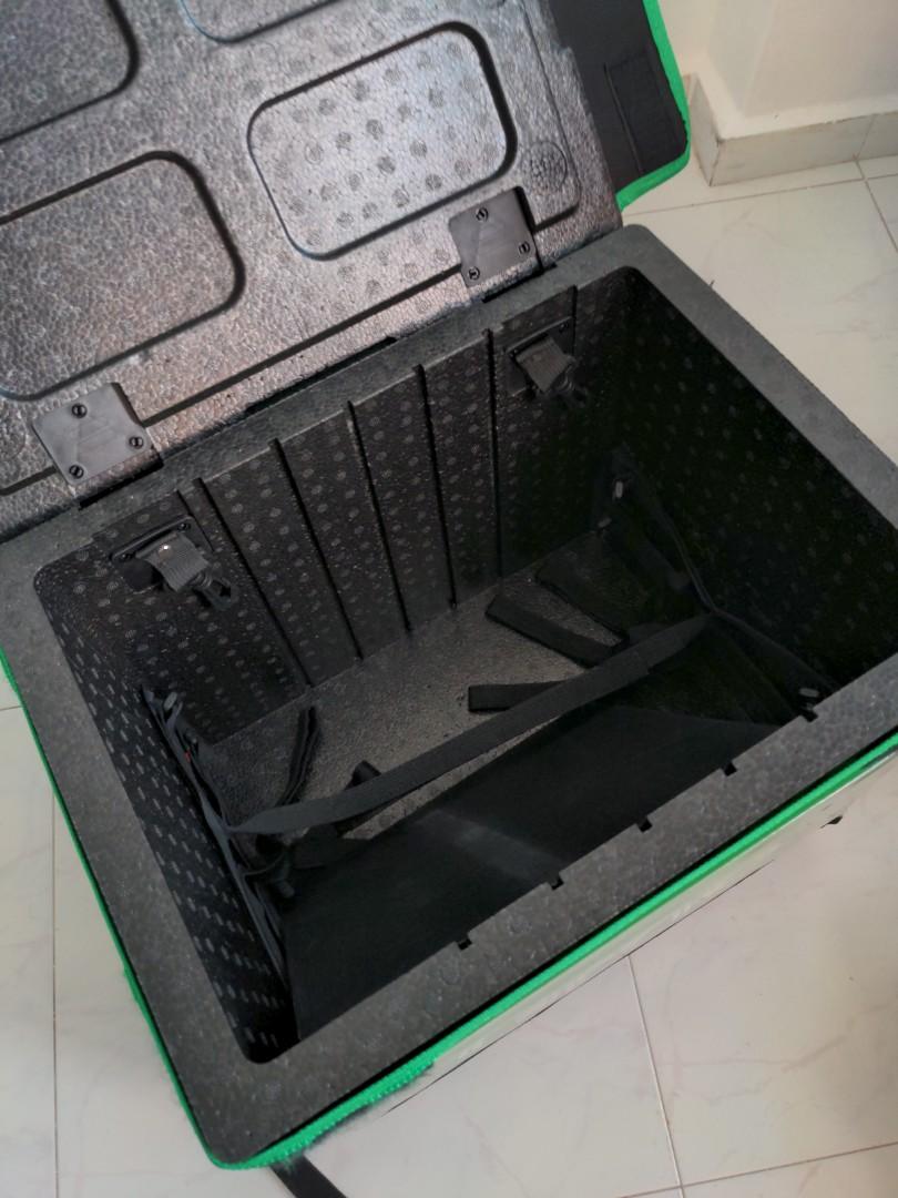 Grab Food Delivery Box, Men's Fashion, Bags, Belt bags, Clutches and ...