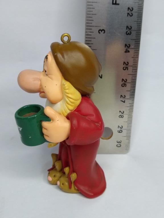 Hallmark Disney Seven Dwarfs "Grumpy" Christmas Tree Ornament, Hobbies ...