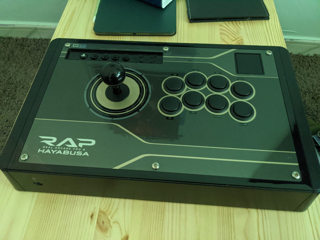 HORI RAP PRO.N HAYABUSA FIGHTING STICK, Video Gaming, Gaming ...