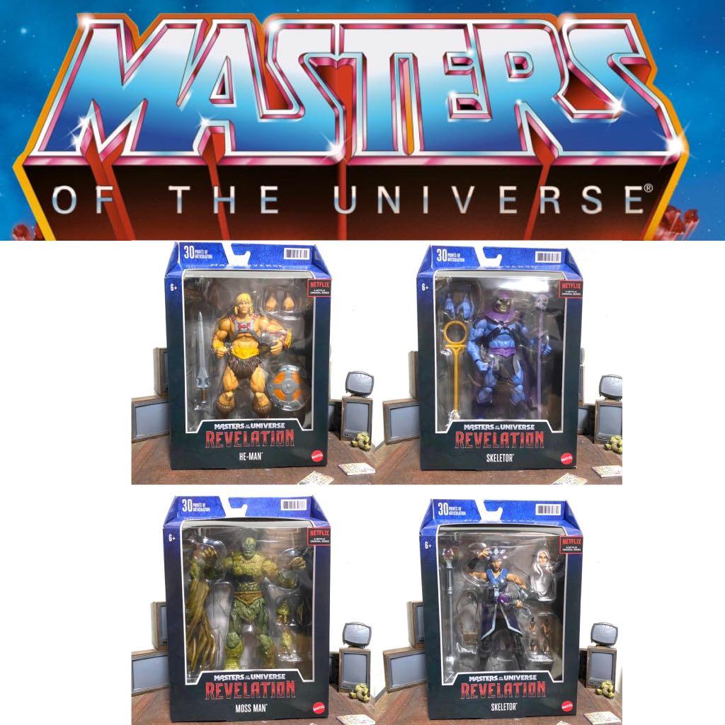 [In hand - Set of 4] Mattel Masters of the Universe MOTU Masterverse ...
