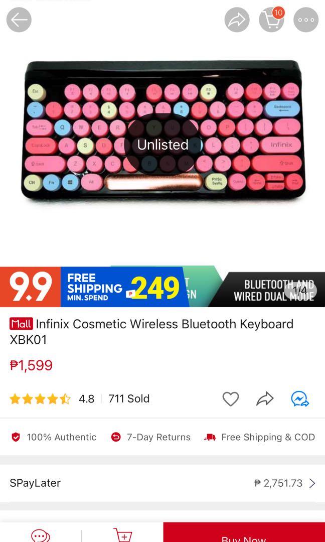 Infinix Bluetooth Keyboard Computers Tech Parts Accessories Computer Keyboard On Carousell