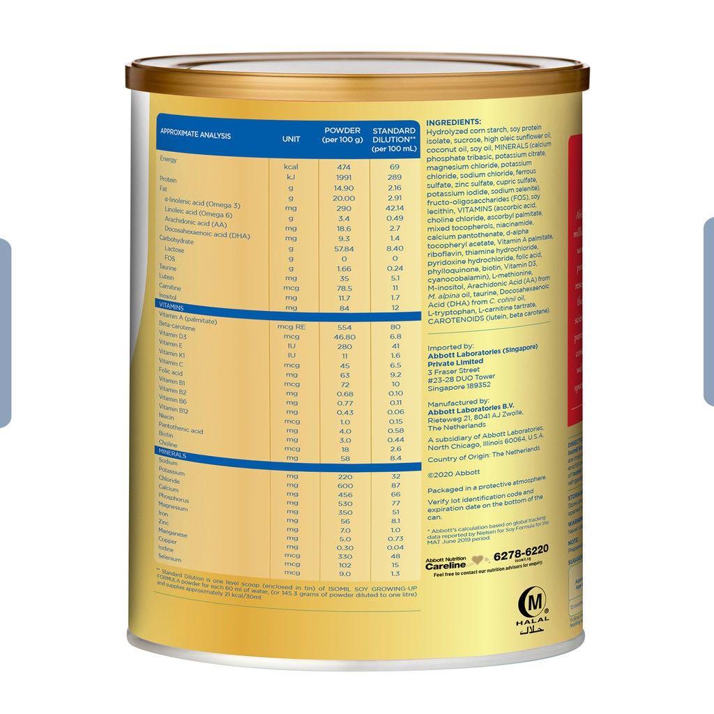 Isomil stage 3 850g, Babies & Kids, Nursing & Feeding, Weaning ...