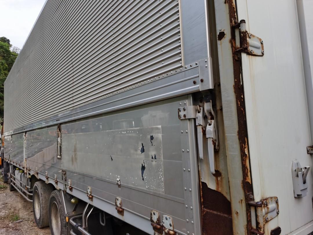 Isuzu giga Wing van 6uz1 12w, Special Vehicles, Heavy Vehicles on Carousell
