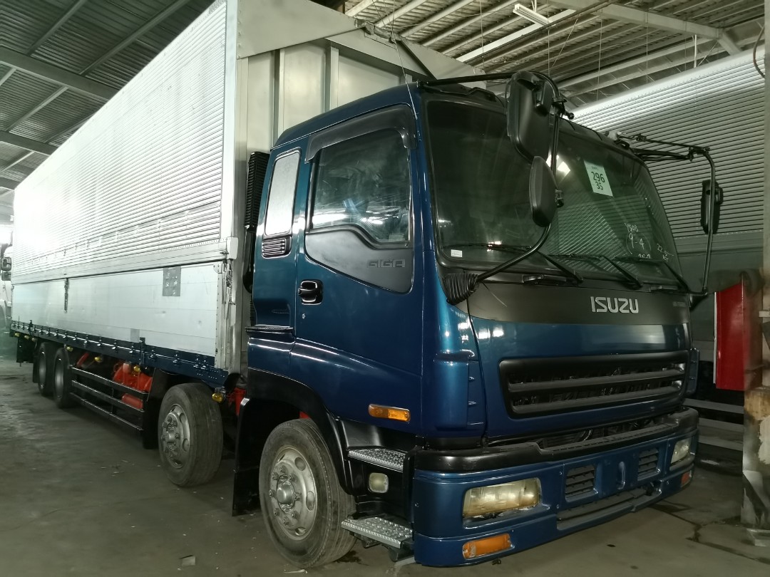 Isuzu giga Wing van 6wf1 12w, Special Vehicles, Heavy Vehicles on Carousell