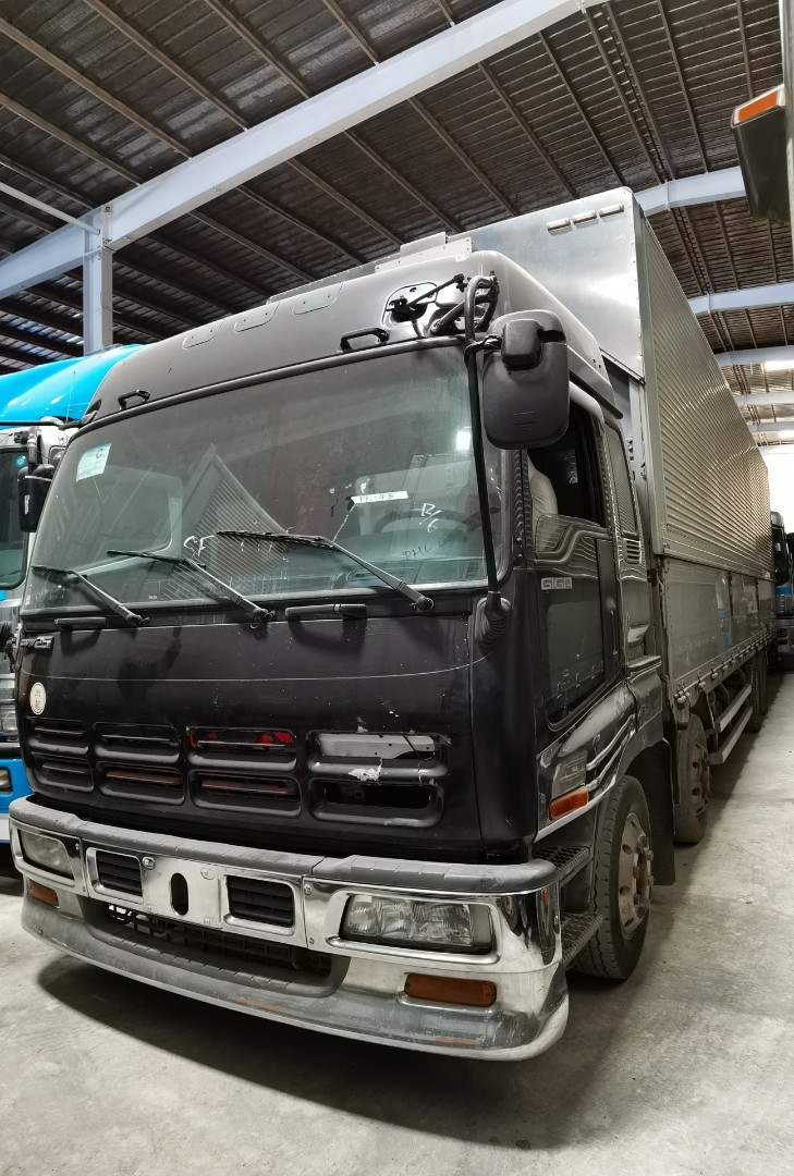 Isuzu giga Wing van 6wf1 12w, Special Vehicles, Heavy Vehicles on Carousell