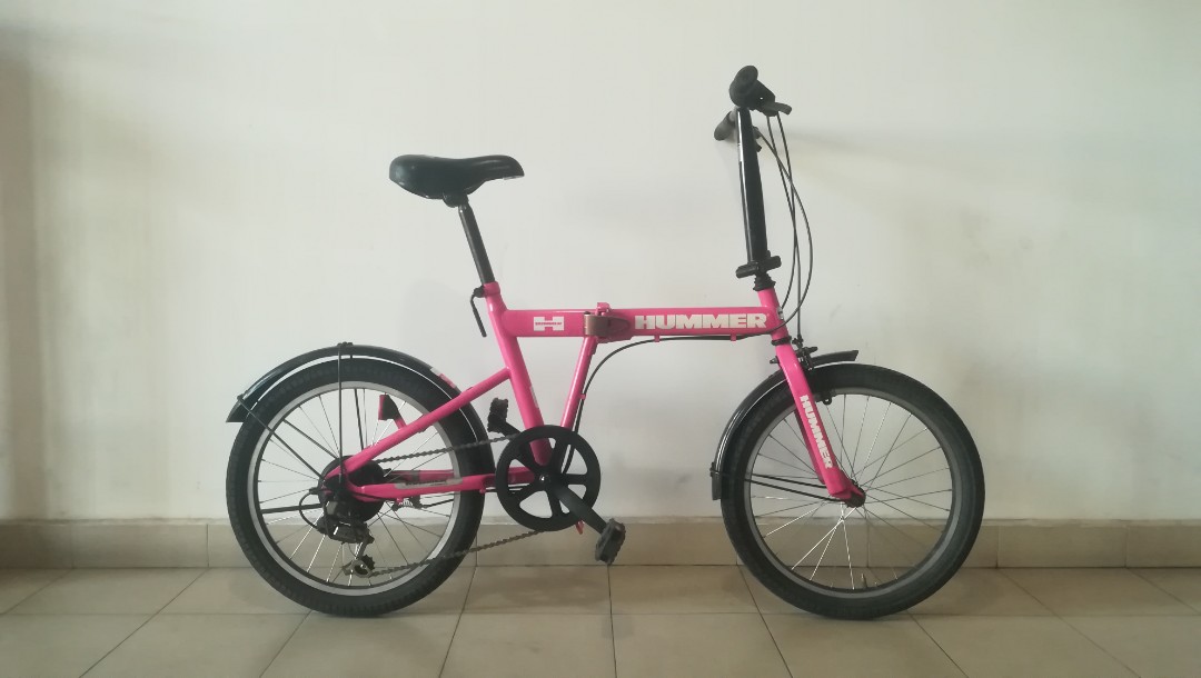 Japan Hummer Folding Bike 20, Sports Equipment, Bicycles & Parts ...
