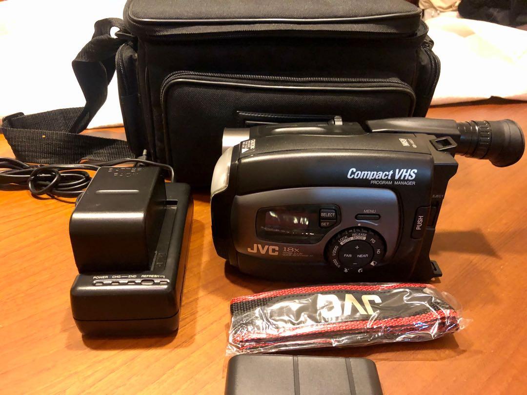 JVC compact VHS video tape recorder, Photography, Video Cameras on ...