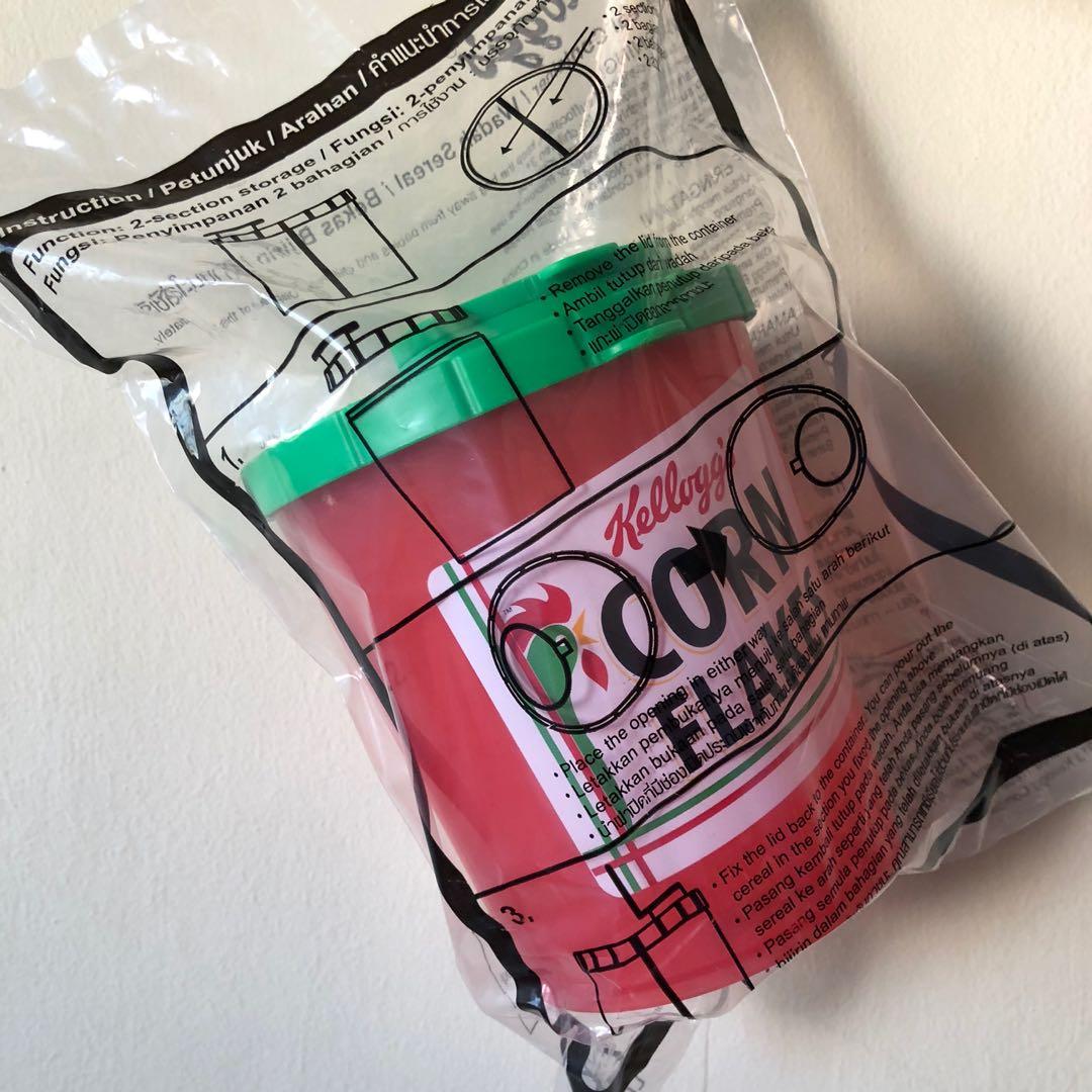 Kellogg’s corn flakes container, Everything Else on Carousell