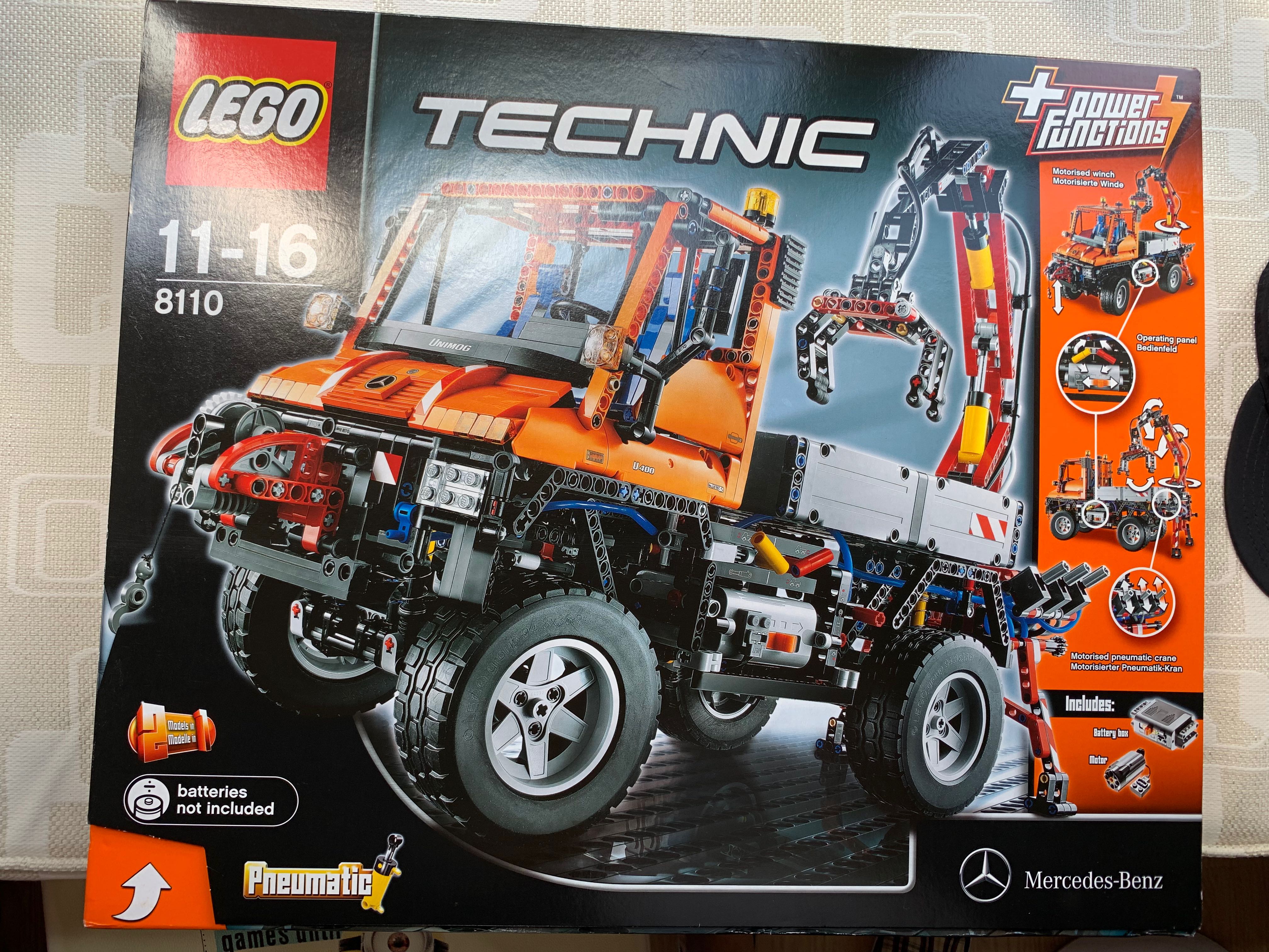 Lego 8110 Mercedes Benz Unimog U-40, 興趣及遊戲, 玩具 & 遊戲類 - Carousell