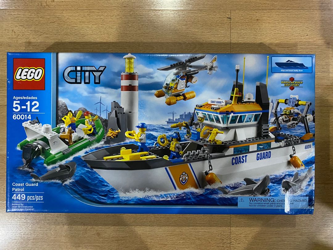 LEGO City 60014 Coast Guard Patrol, Hobbies & Toys, Toys & Games on ...