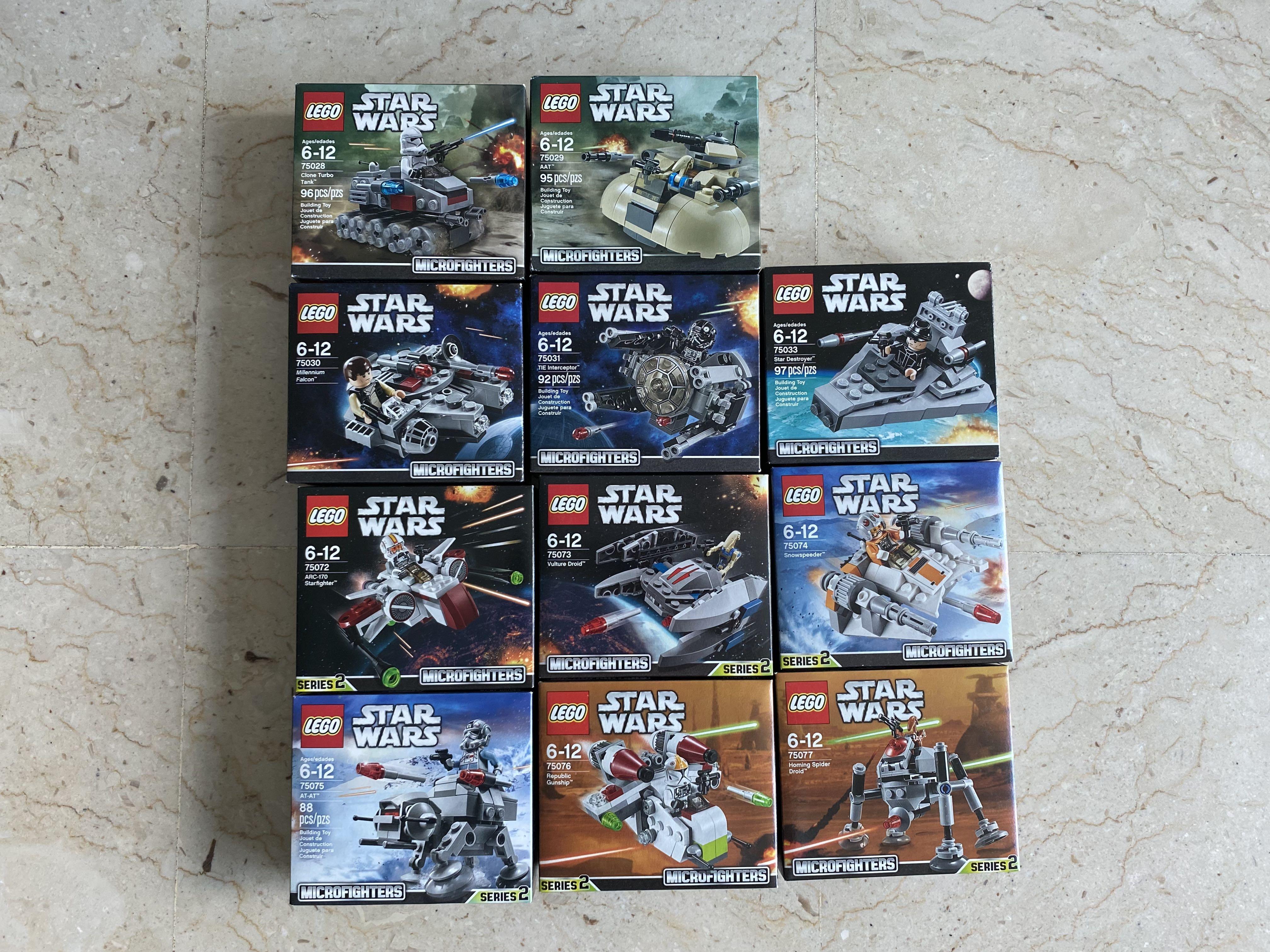 Lego Microfighters series 1 + 2, Hobbies & Toys, Toys & Games on Carousell