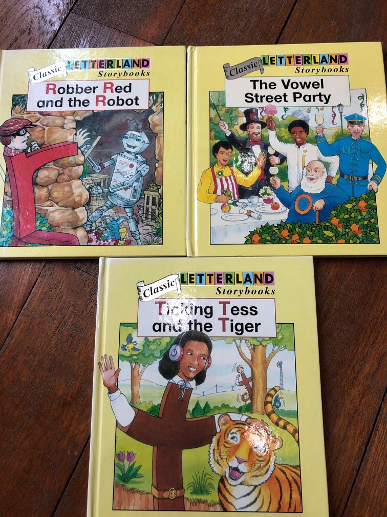 Letterland storybooks, Hobbies & Toys, Books & Magazines, Children's ...
