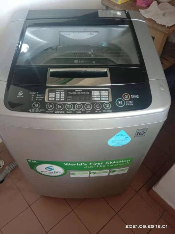 LG top load direct drive washing machine 9.5kg, TV & Home Appliances ...