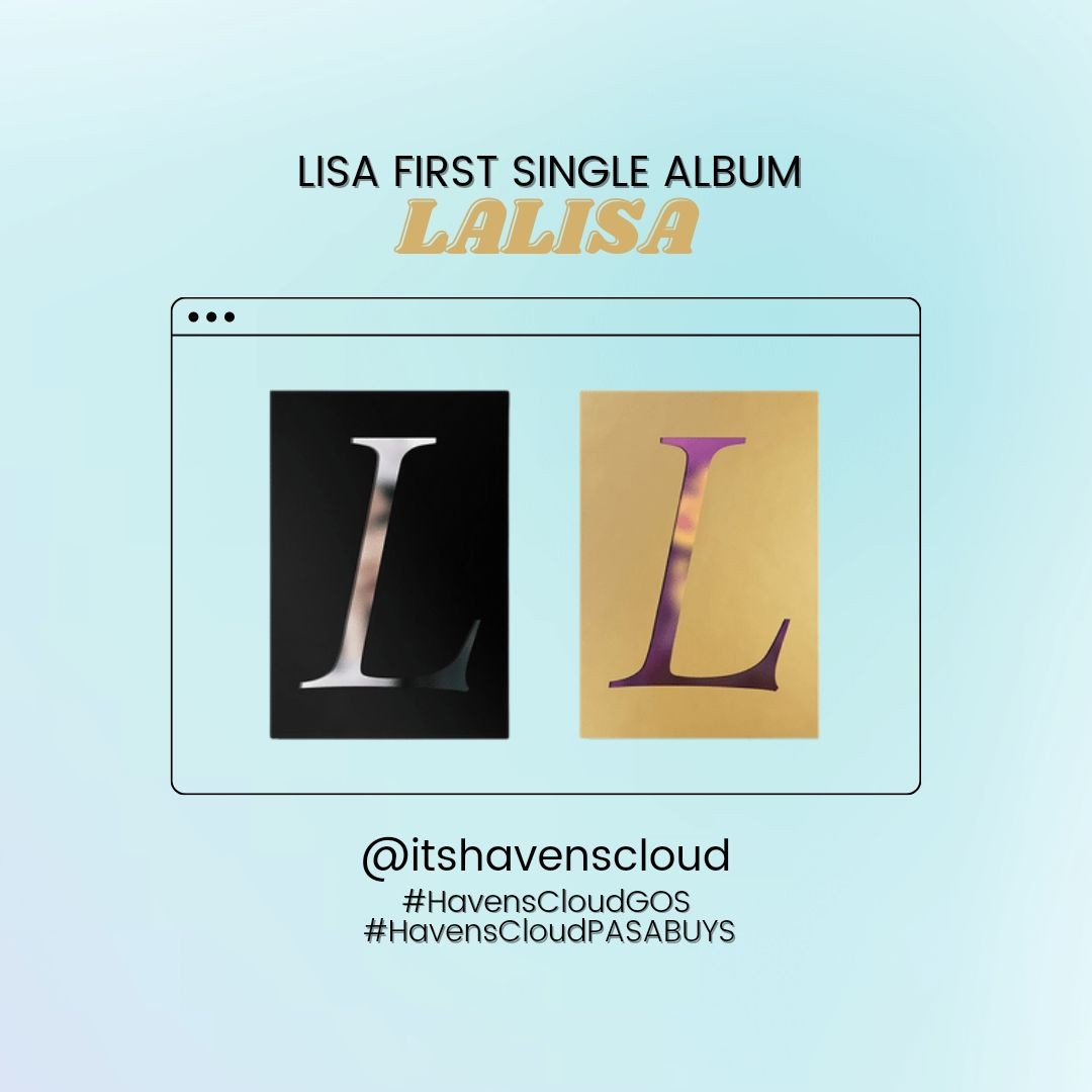 Lisa First Single Album Lalisa, Hobbies & Toys, Memorabilia ...