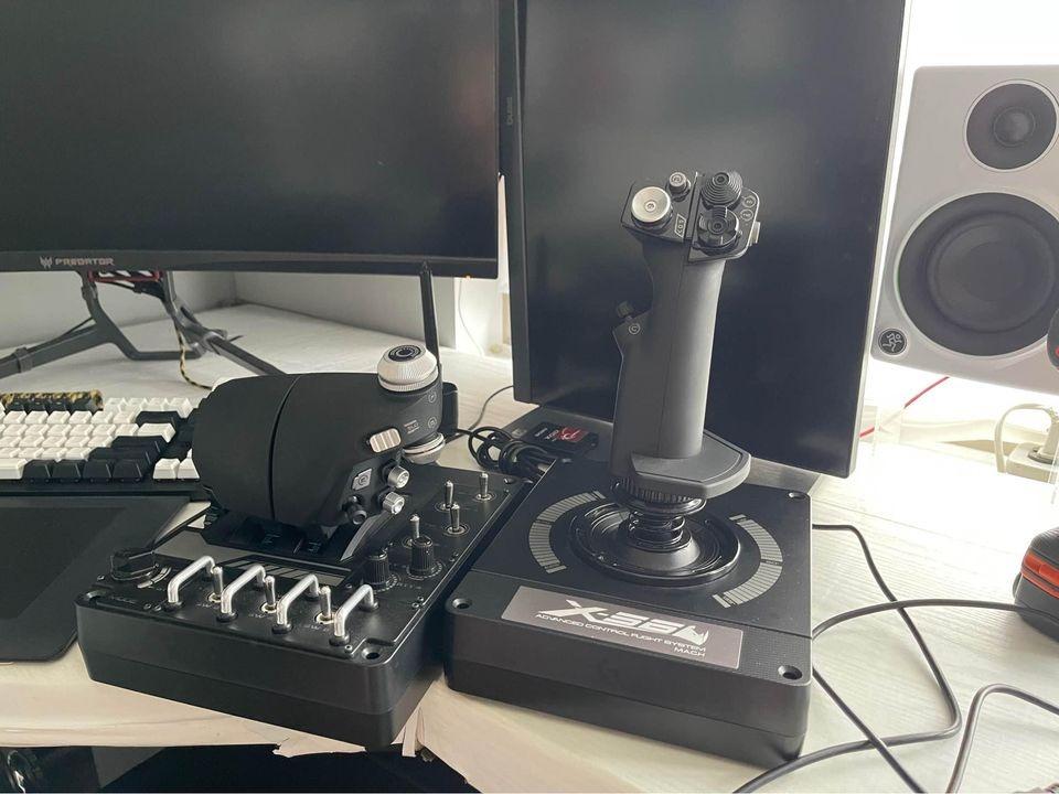 Logitech X56 HOTAS Flight stick controller, Computers & Tech, Desktops ...