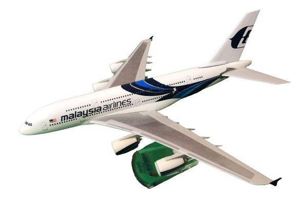 Malaysia Airlines (MAS) Limited Edition A380-800 Model Aircraft (1/200 ...