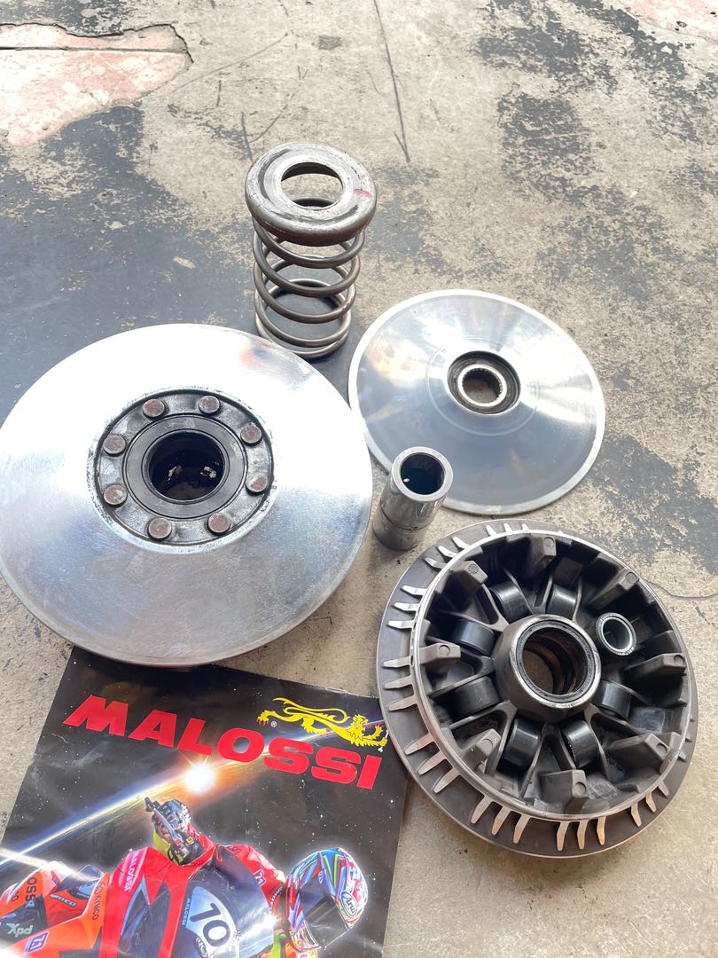 Malossi cvt set, Motorcycles, Motorcycle Accessories on Carousell