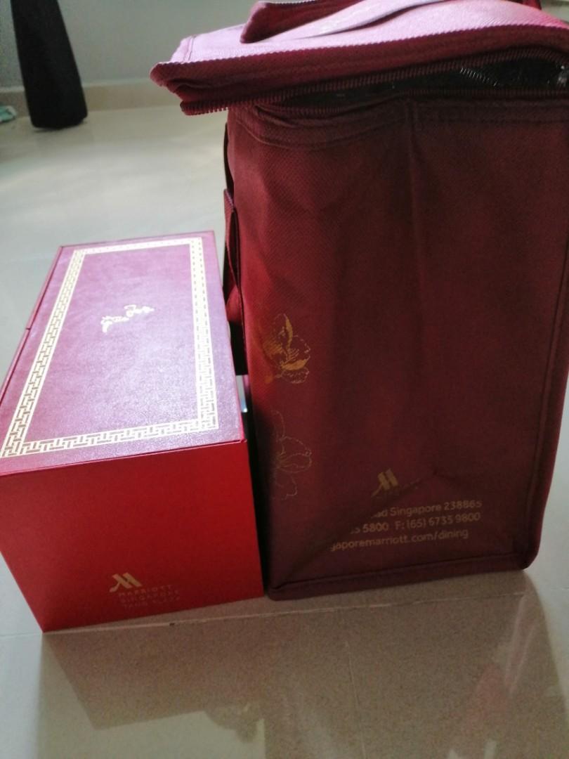 Marriott Hotel Mooncake box, Everything Else on Carousell