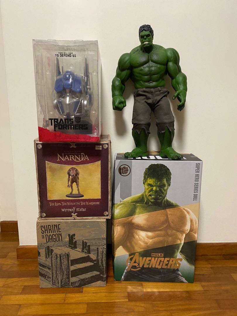 Marvel legends hulk transformers Optimus prime neca werewolf sideshow ...