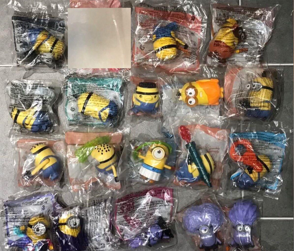 McDonalds Minions Lot of 18, Hobbies & Toys, Collectibles & Memorabilia ...