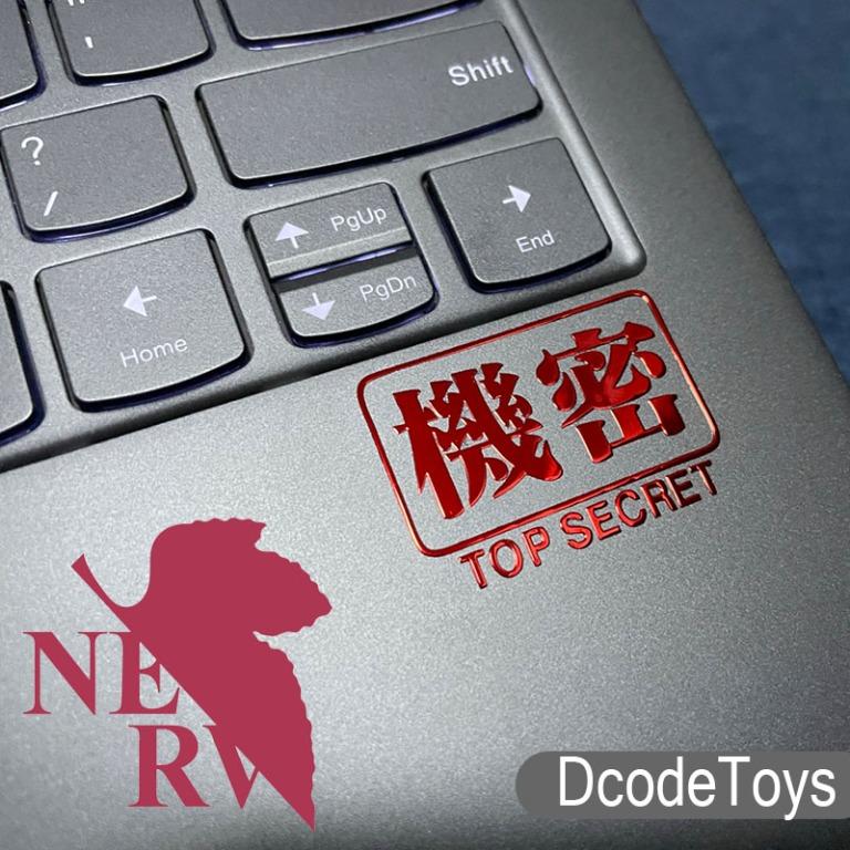Metal Sticker EVA Logo Icon - evangelion SRW game anime characters ...