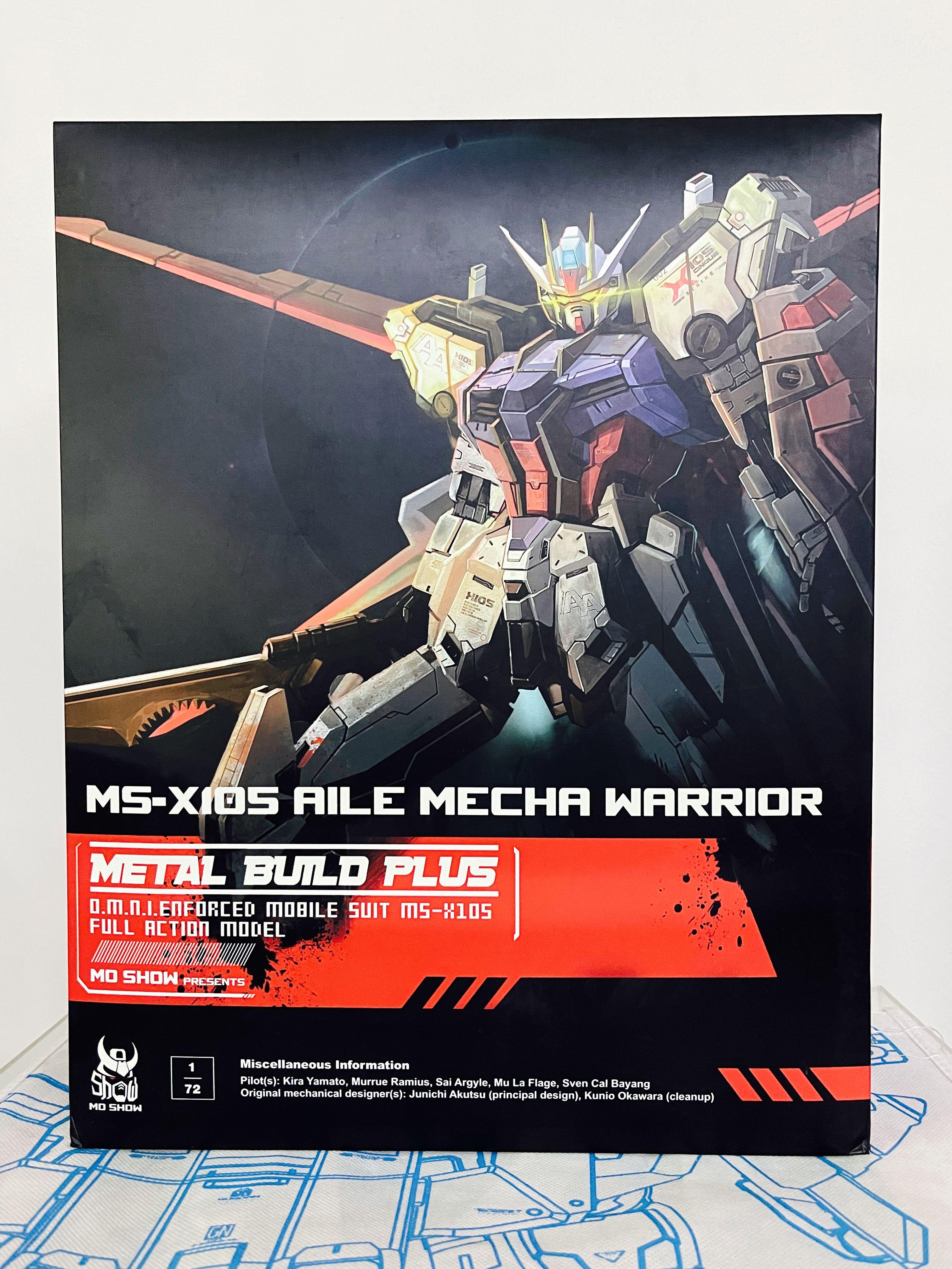 MISB Moshow Metal Build 1/72 Aile Strike Chogokin Gundam, Hobbies ...