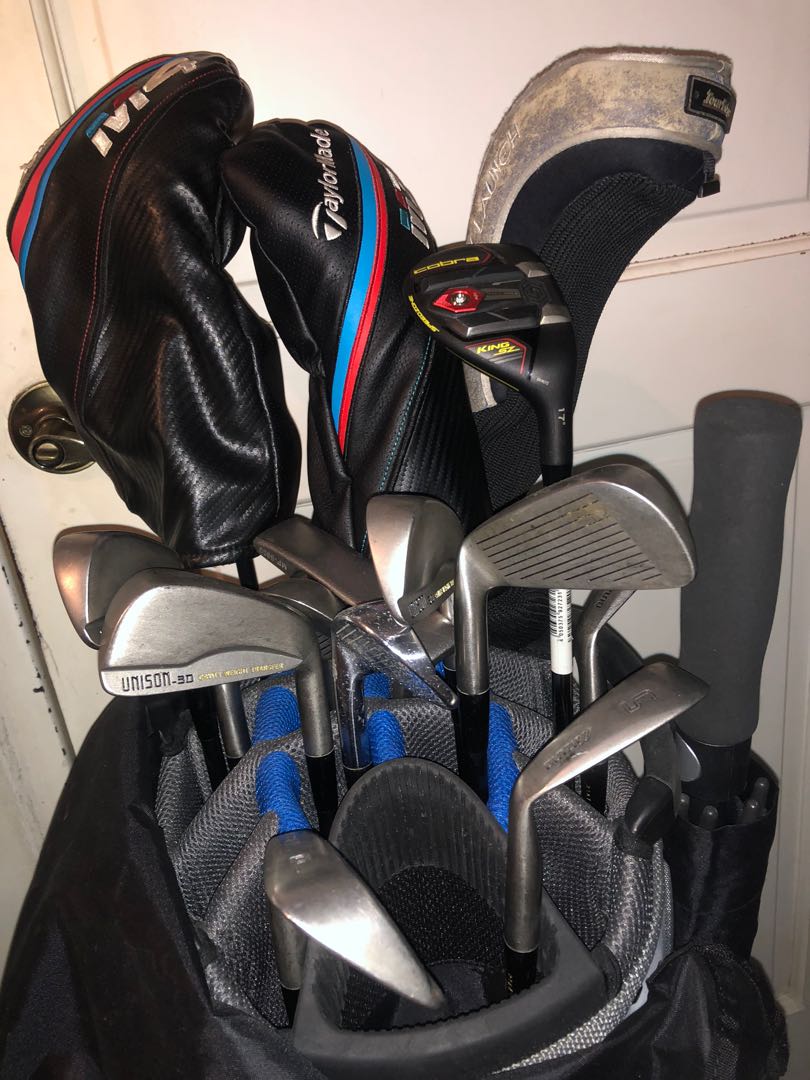 Mizuno (complete) iron set + 3 wood and putter , Sports Equipment ...
