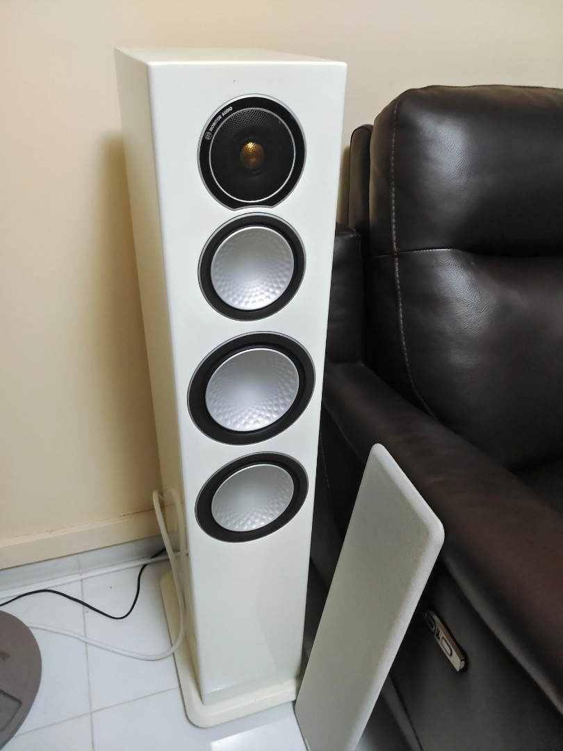 Monitor audio Silver 8 ( Gloss white), Audio, Soundbars, Speakers ...